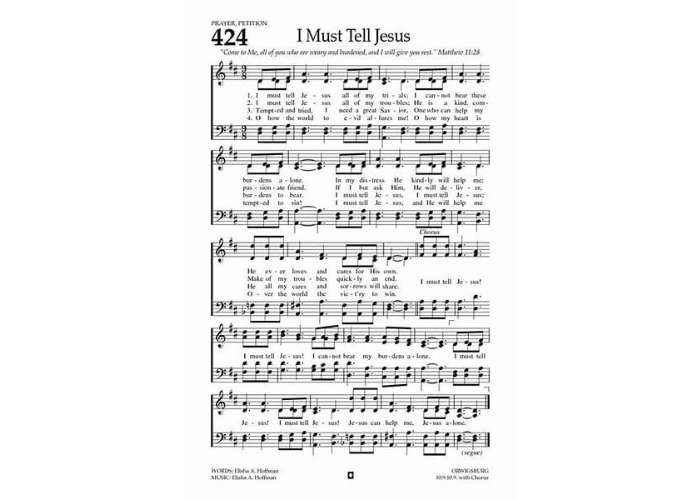 I Must Tell Jesus: Praying First, Not as a Last Resort - Heidi Gray McGill
